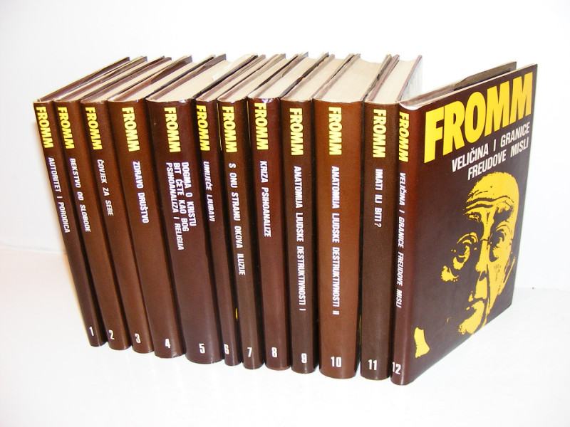 ERICH FROMM : KOMPLET SABRANA DJELA 1-12