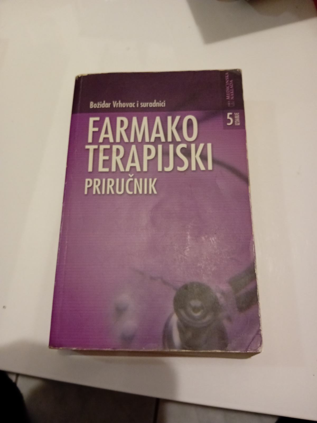 farmako terapijski priručnik vrhovac