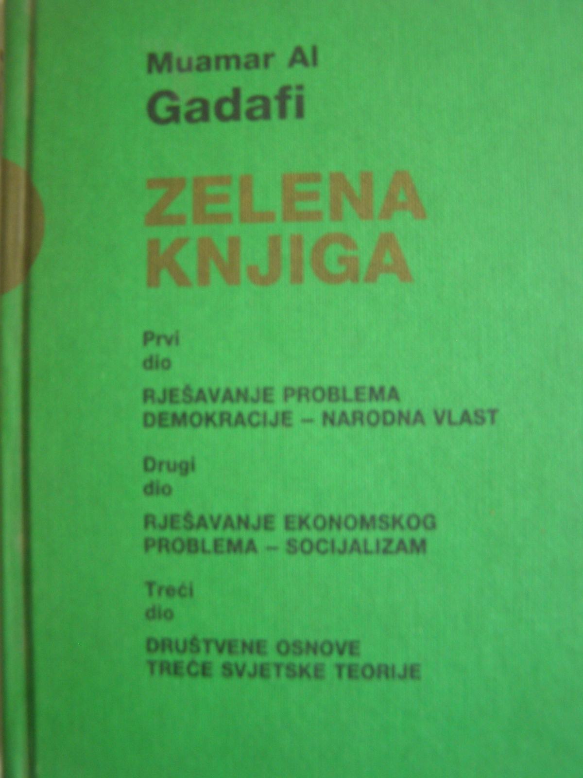 Gadafi Zelena knjiga