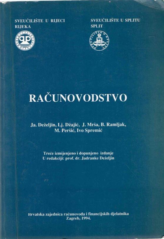 GRUPA AUTORA: RAČUNOVODSTVO