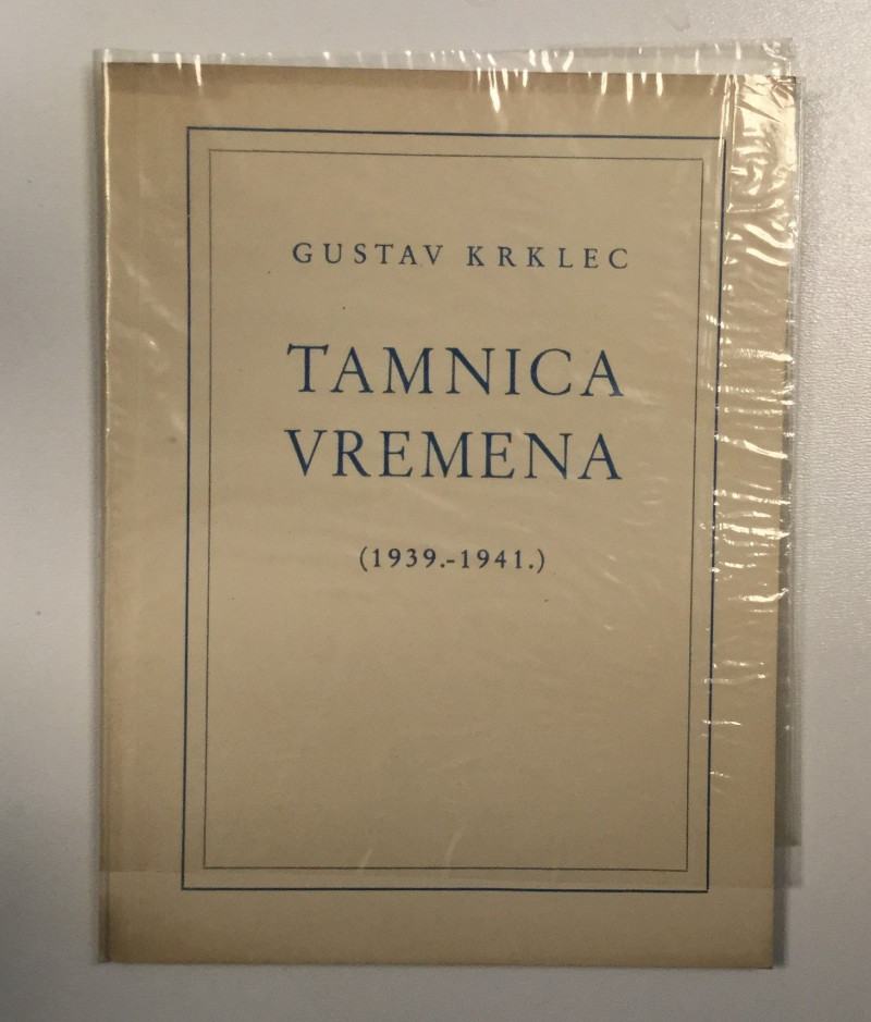 GUSTAV KRKLEC : TAMNICA VREMENA