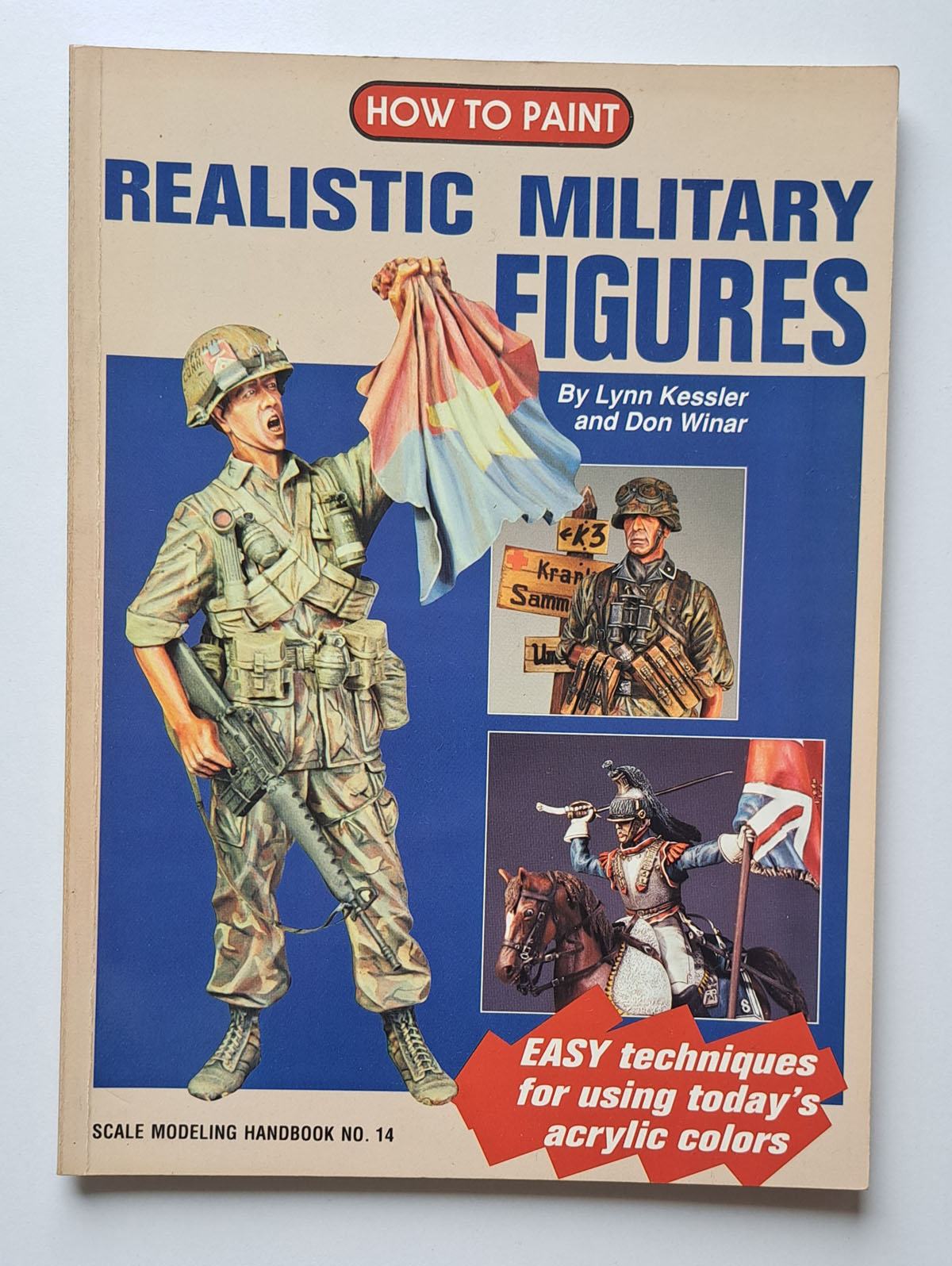 HOW TO PAINT REALISTIC MILITARY FIGURES SCALE MODEL HANDBOOK NO14