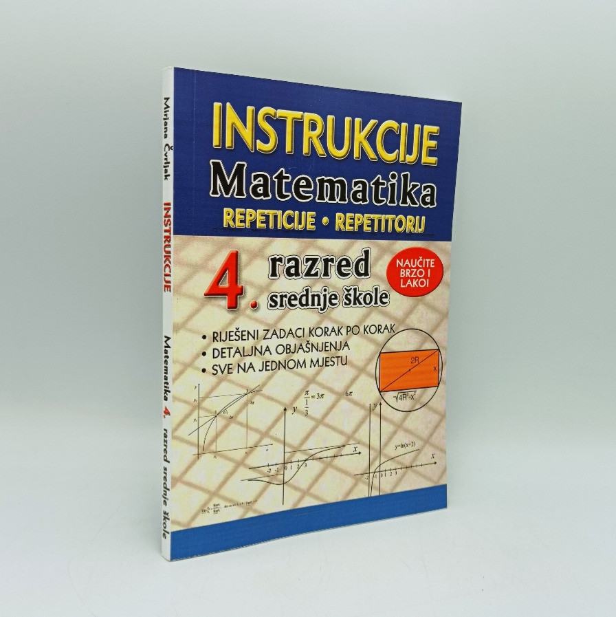 Instrukcije: matematika za 4. razred srednje škole