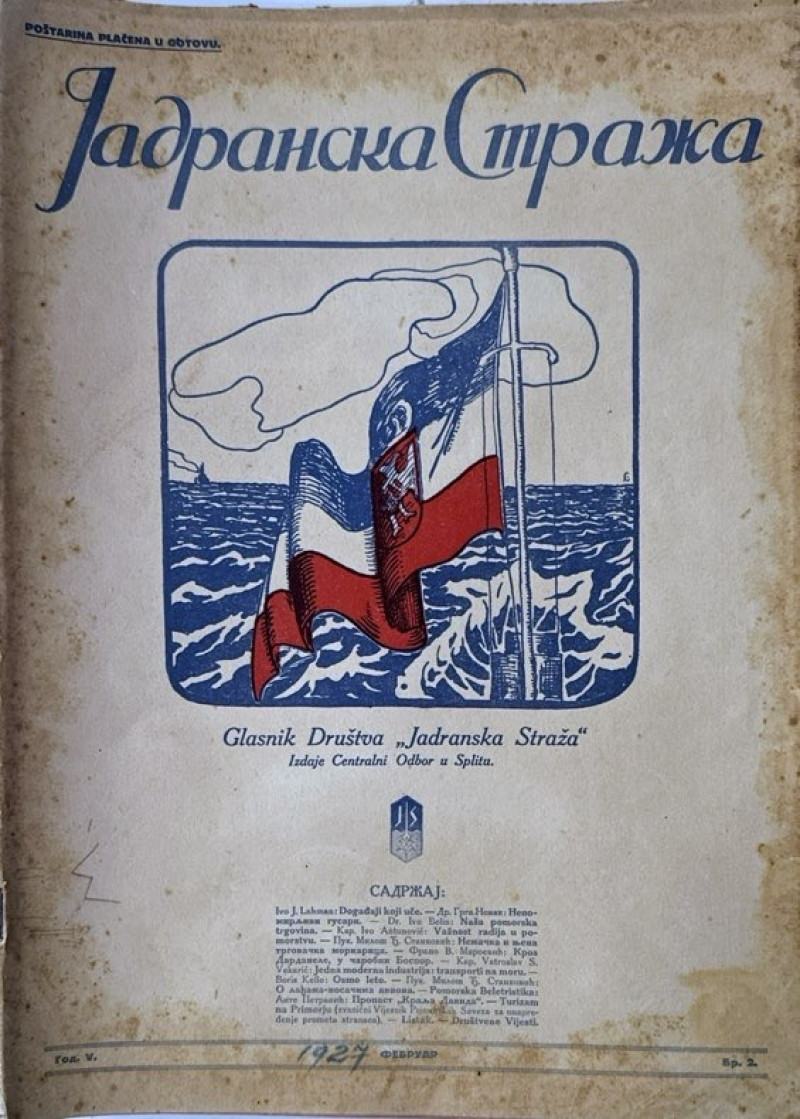 Jadranska straža Broj 2 / 1927