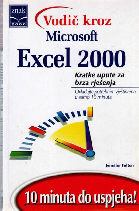 Jennifer Fulton: Vodič kroz Microsoft Excel 2000