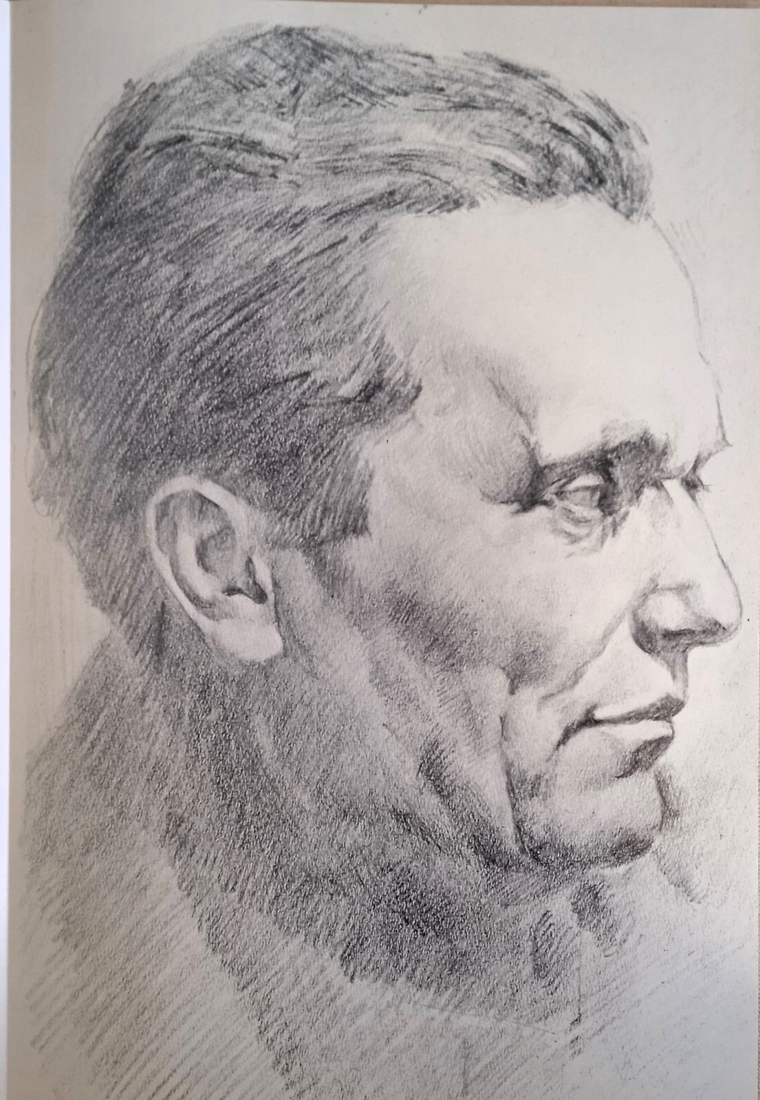 JOSIP BROZ TITO 1944 Marijan Detoni Reprodukcija Portret slika 30x45cm