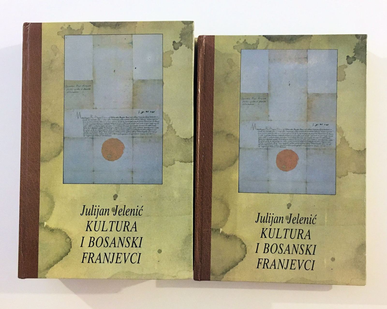Julijan Jelenić - Kultura i bosanski Franjevci knjiga 1 i 2