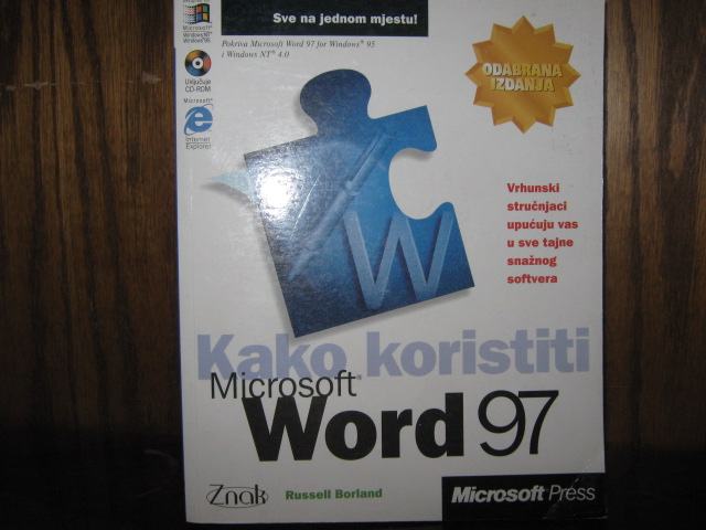 KAKO KORISTITI MICROSOFT WORD 97 RUSSELL BORLAND