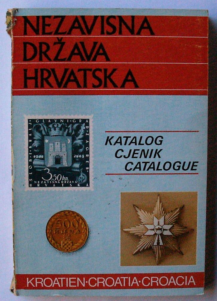 KATALOG CJENIK HRVATSKIH POŠTANSKIH MARAKA Domovina 1975 NDH