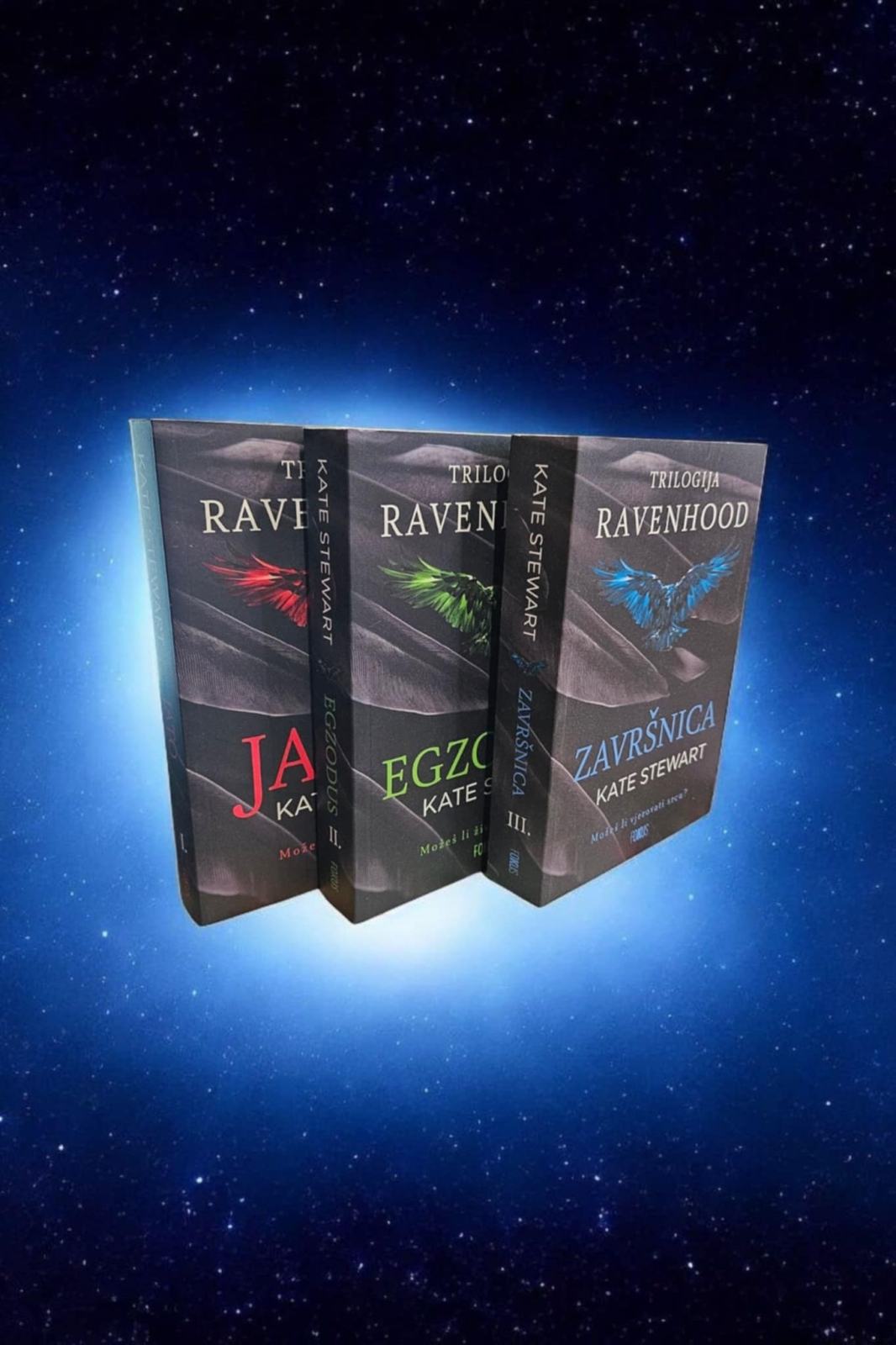 Kate Stewart: Trilogija RAVENHOOD