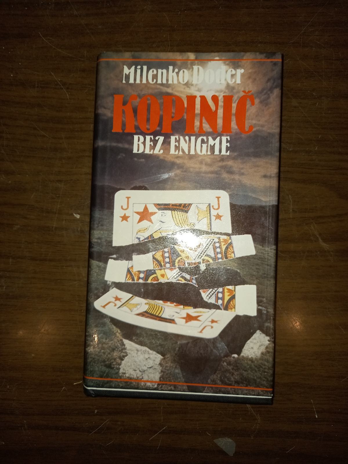 Knjiga Milenko Doder,Kopnič Bez Enigme,1986