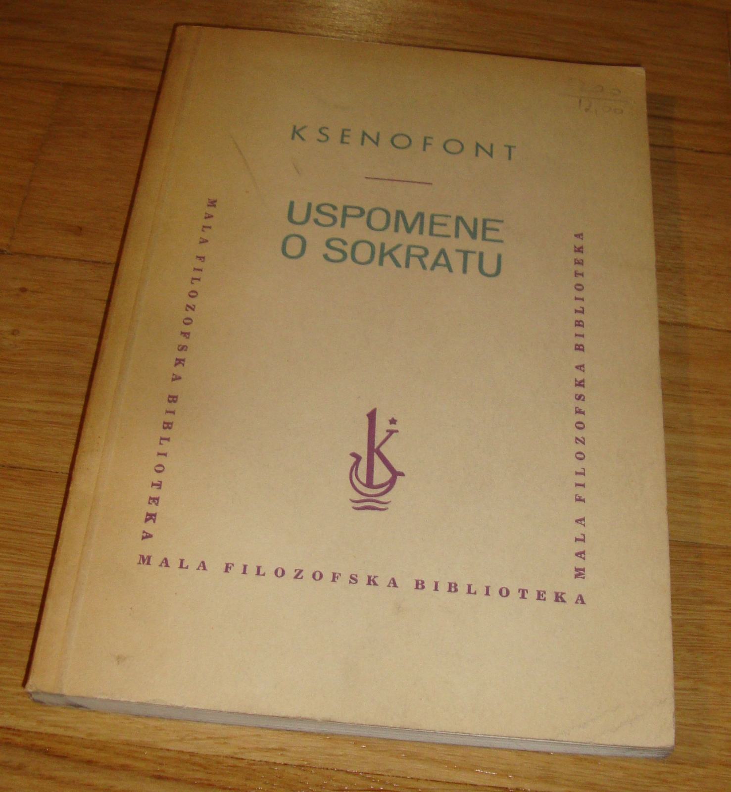 Ksenofont Uspomene o Sokratu