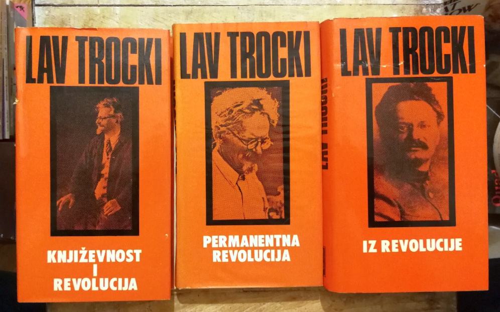 Lav Trocki. Tri knjige. Tri naslova. Sabrana djela Lava Trockog.