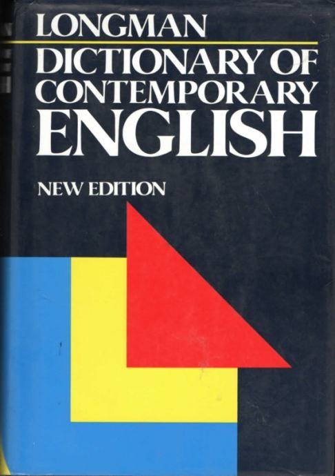 Stephen R. Johnson: Longman- Dictionary of contemporary english