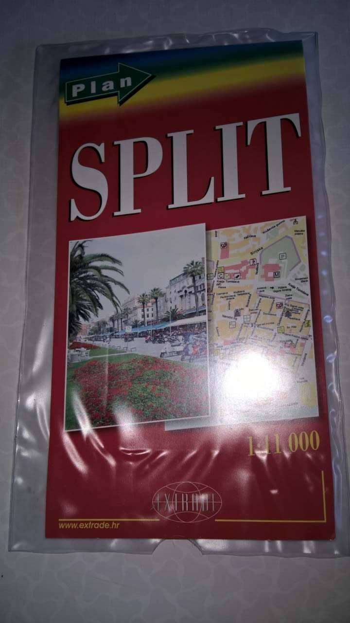 Mapu grada Splita prodajem