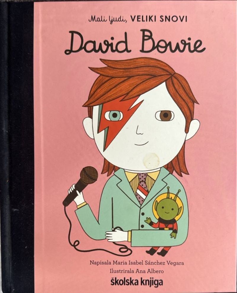 Maria Isabel Sánchez Vegara: David Bowie - iz serije Mali ljudi, velik