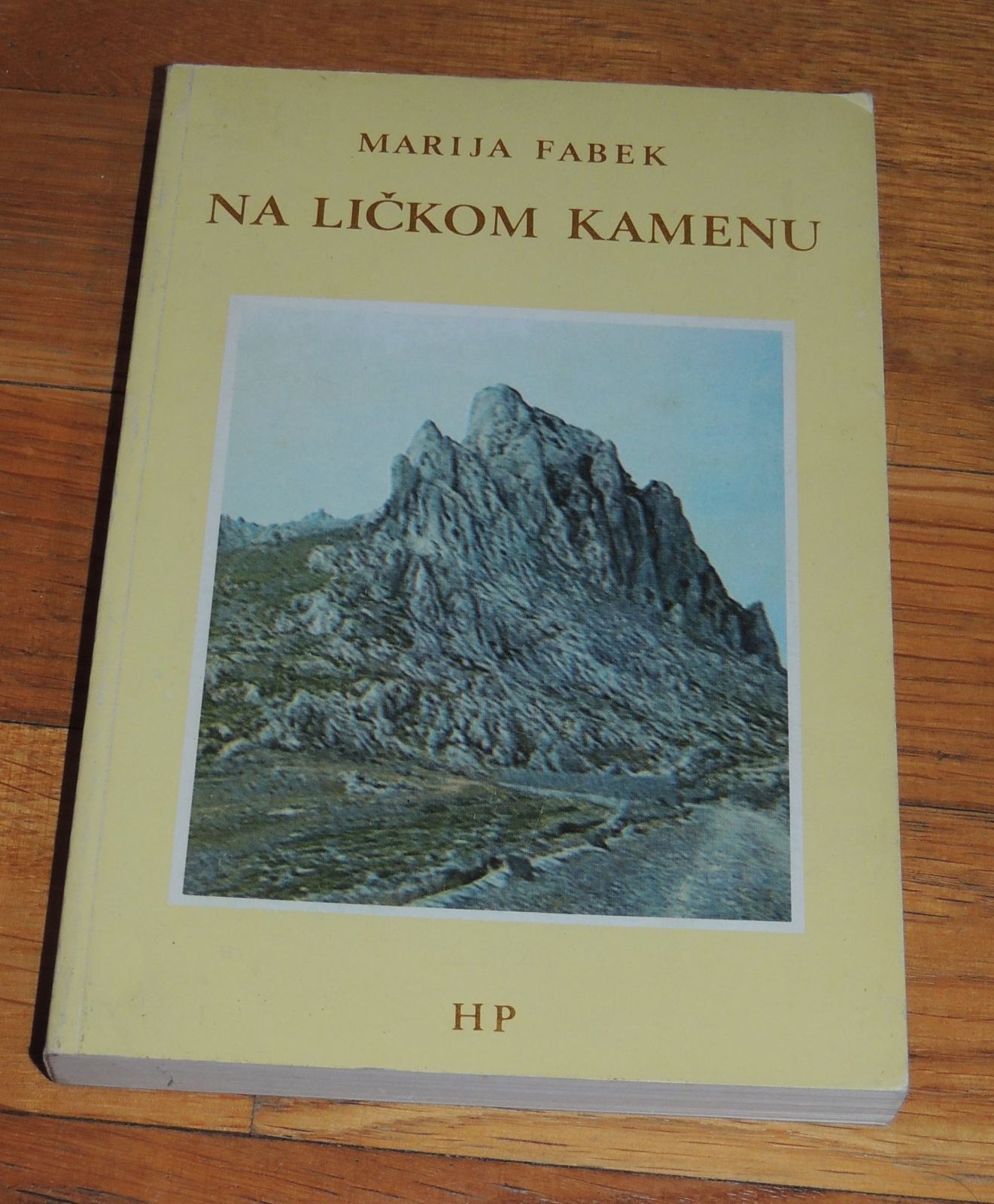 Marija Fabek Na ličkom kameno emigrantsko izdanje