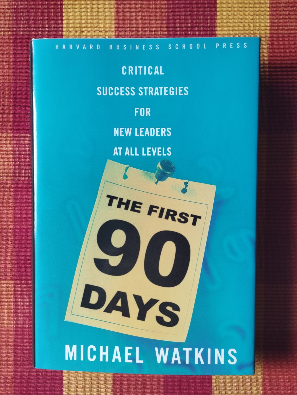 Michael Watkins - The first 90 days