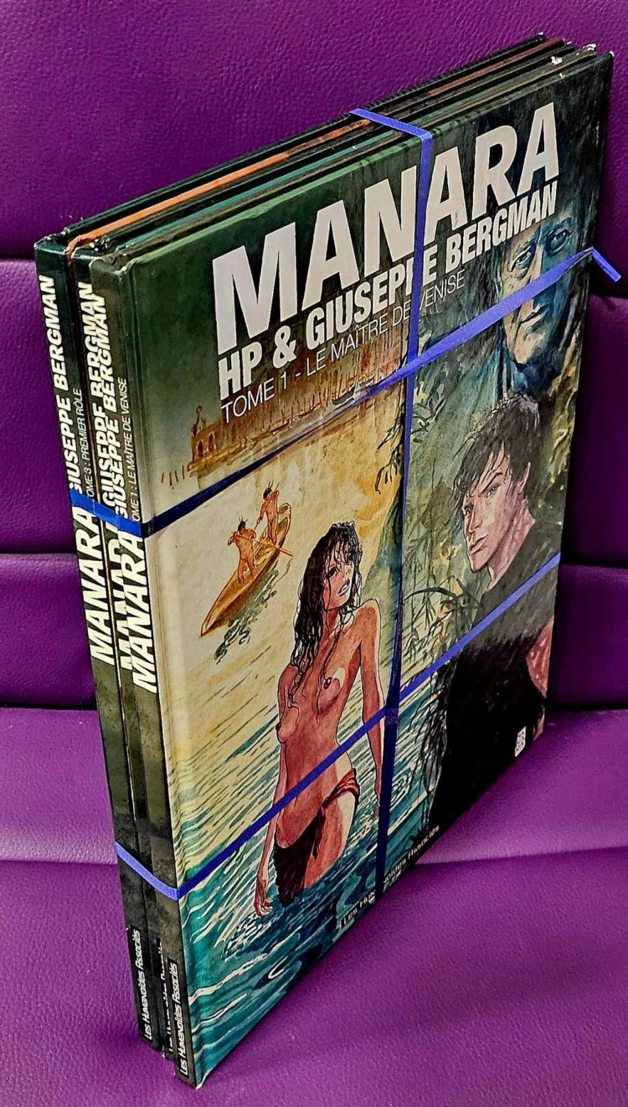 Milo Manara: HP & Giuseppe Bergman Knjiga 1,2,3 KOMPLET