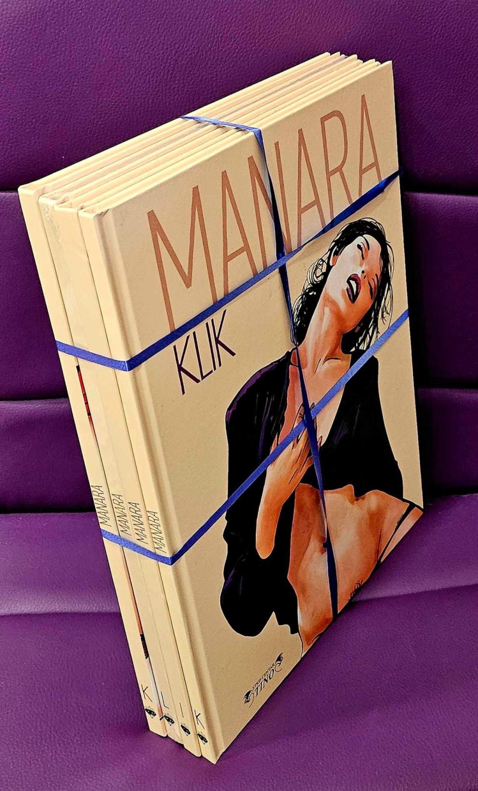 Milo Manara: Klik #1,2,3,4 KOMPLET