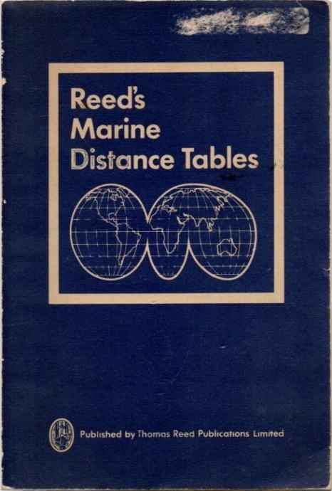 Miranda Delmar-Morgan: Reeds marine distance tables