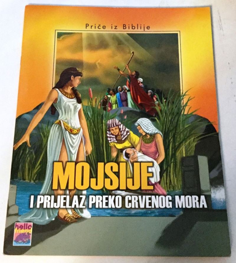 MOJSIJE I PRIJELAZ PREKO CRVENOG MORA SLIKOVNICA