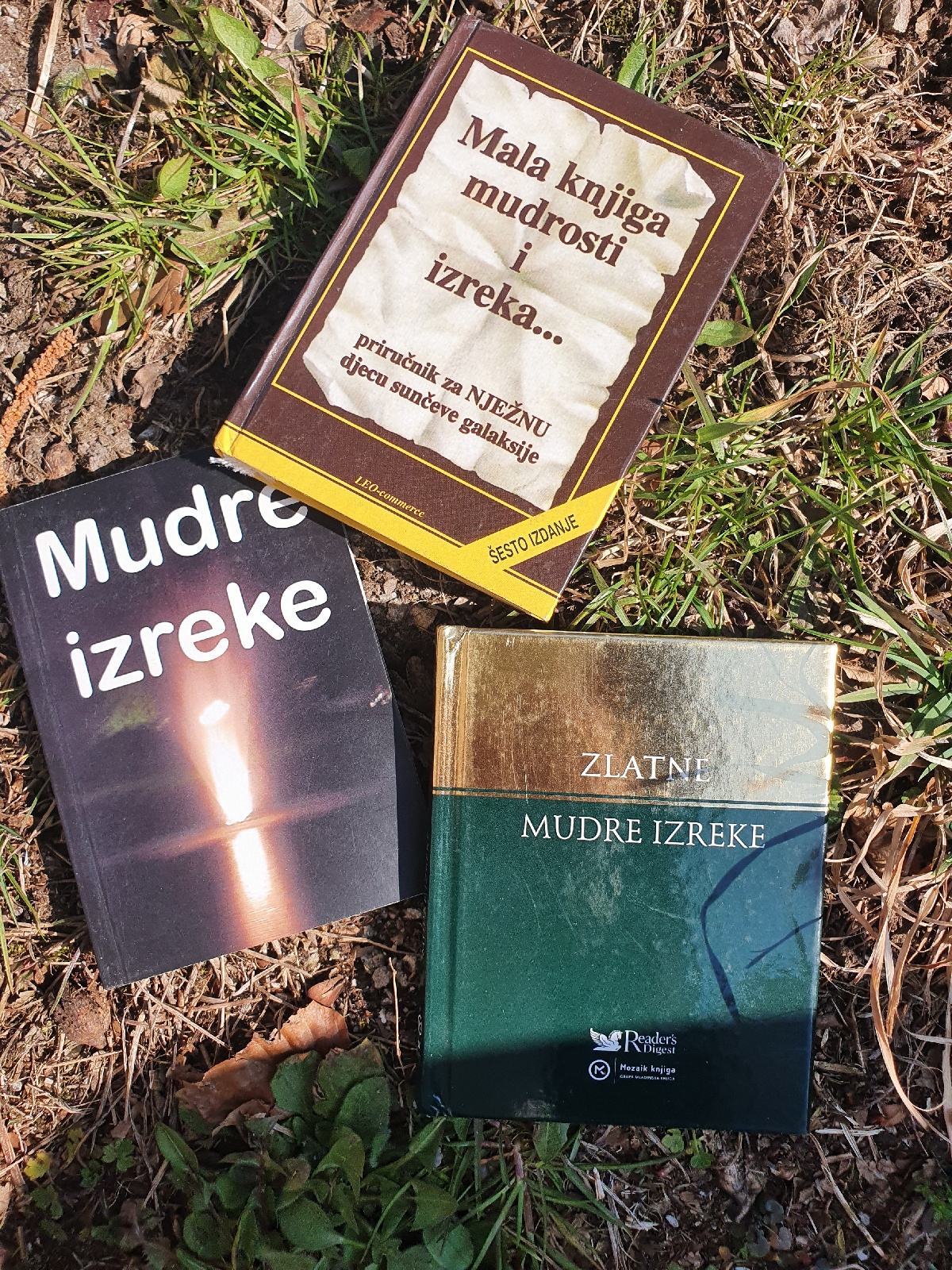 Mudre izreke 3 knjižice