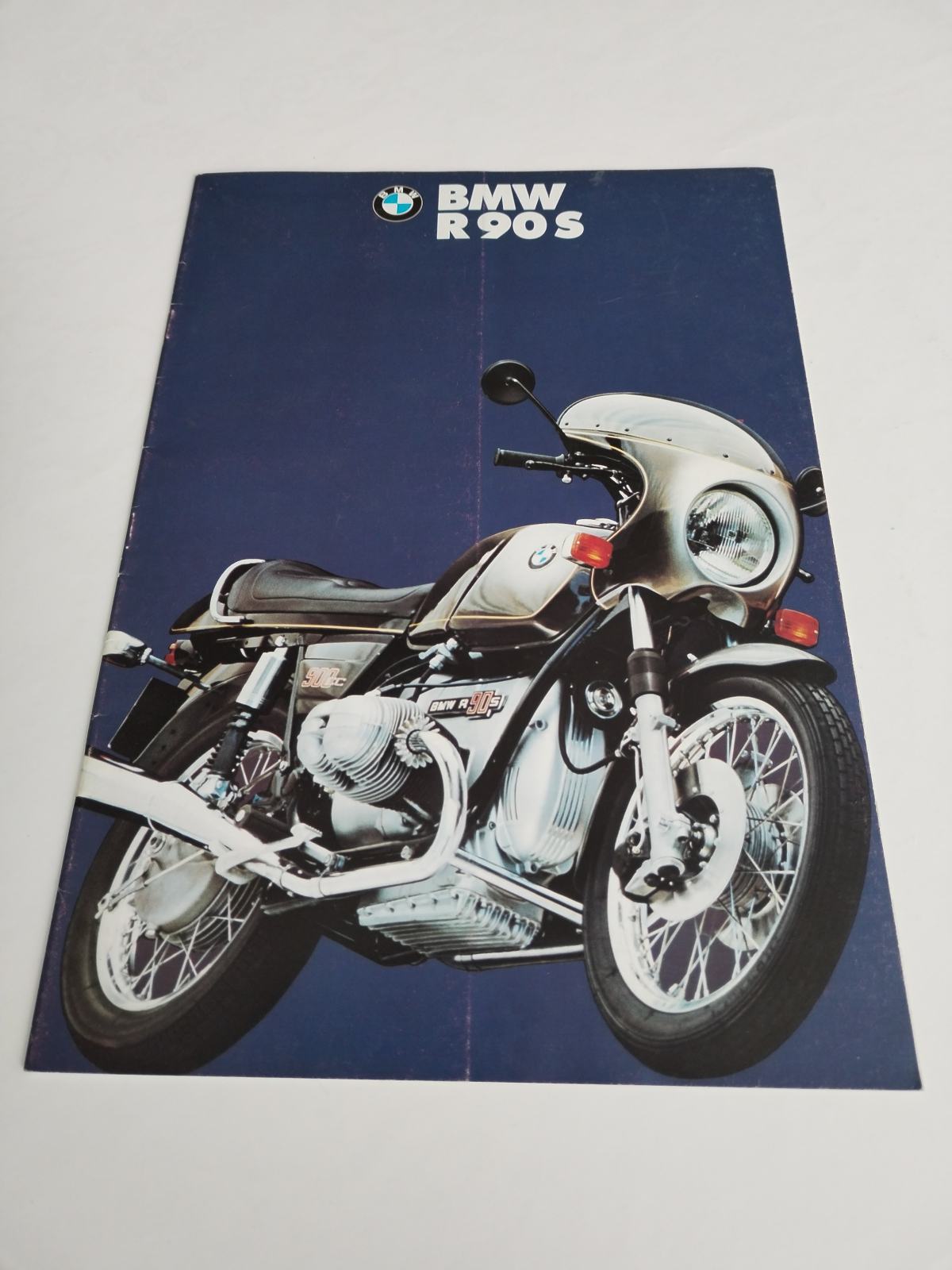 ORIGINALNI PROSPEKT BMW R90S IZ cca 1974. godine BROCHURE ENGLESKI