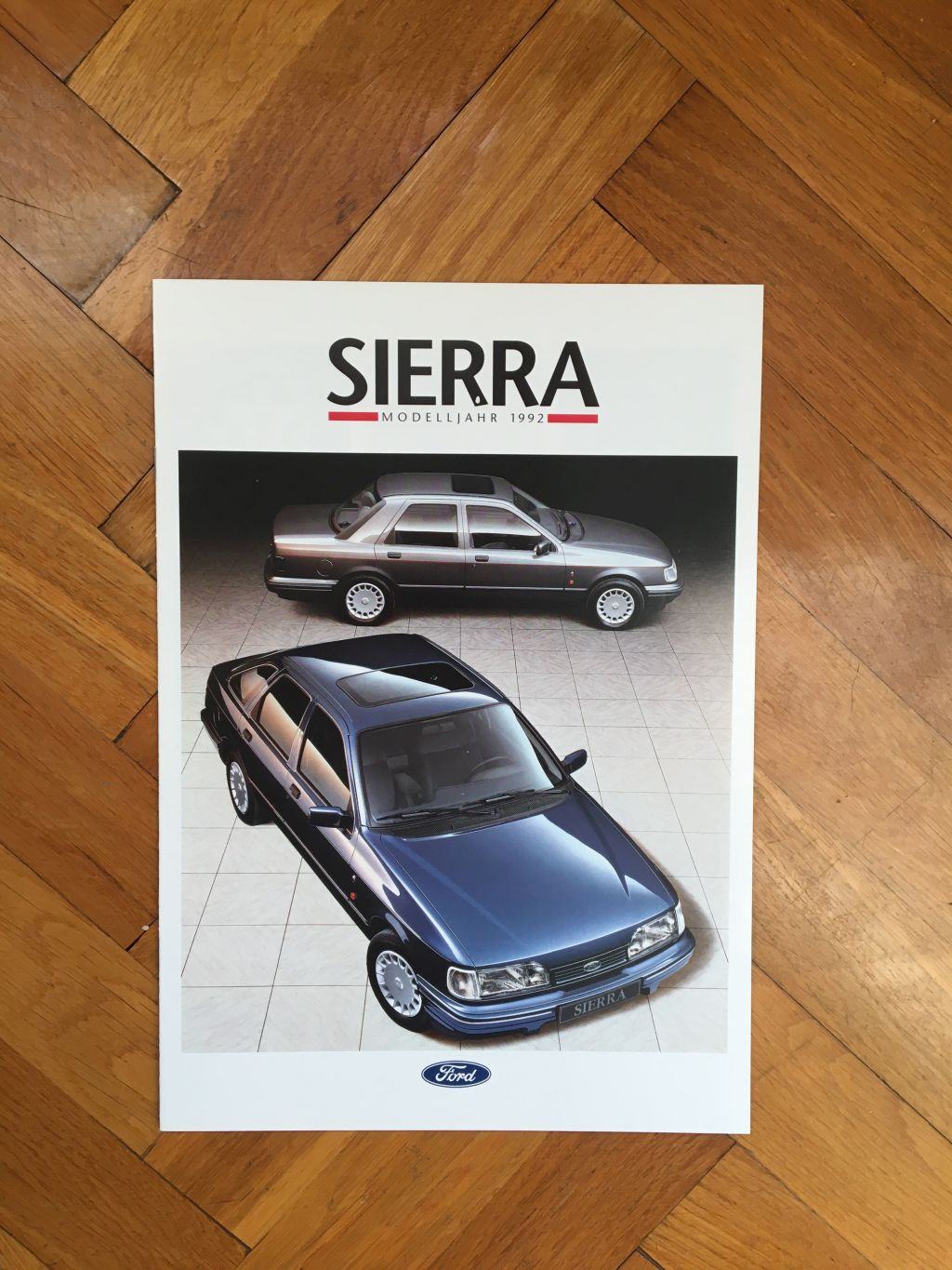 ORIGINALNI PROSPEKT FORD SIERRA