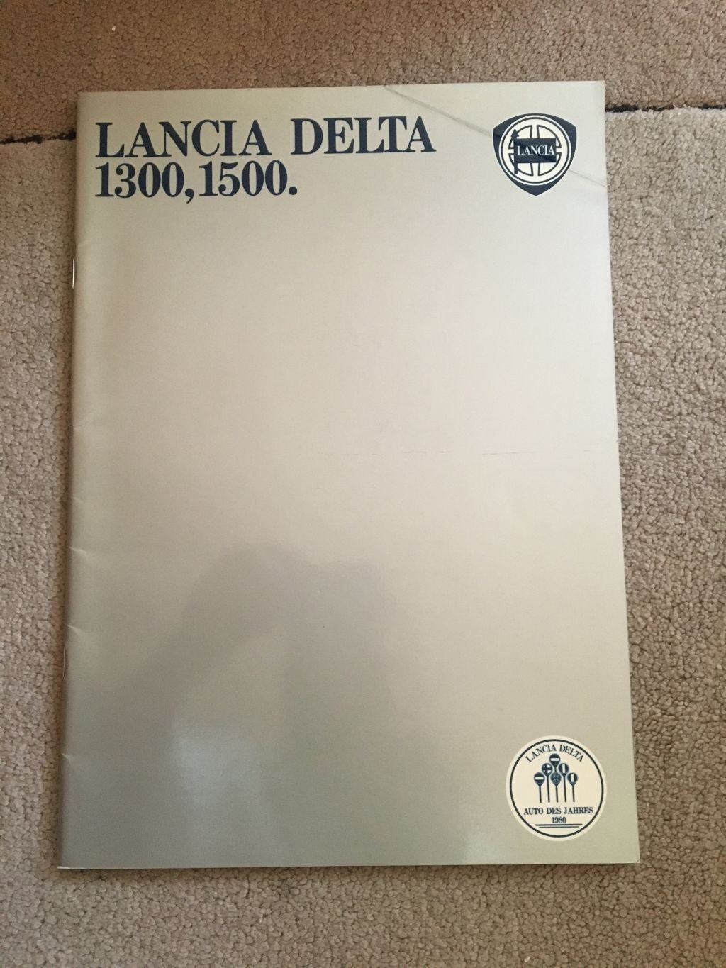 ORIGINALNI PROSPEKT LANCIA DELTA