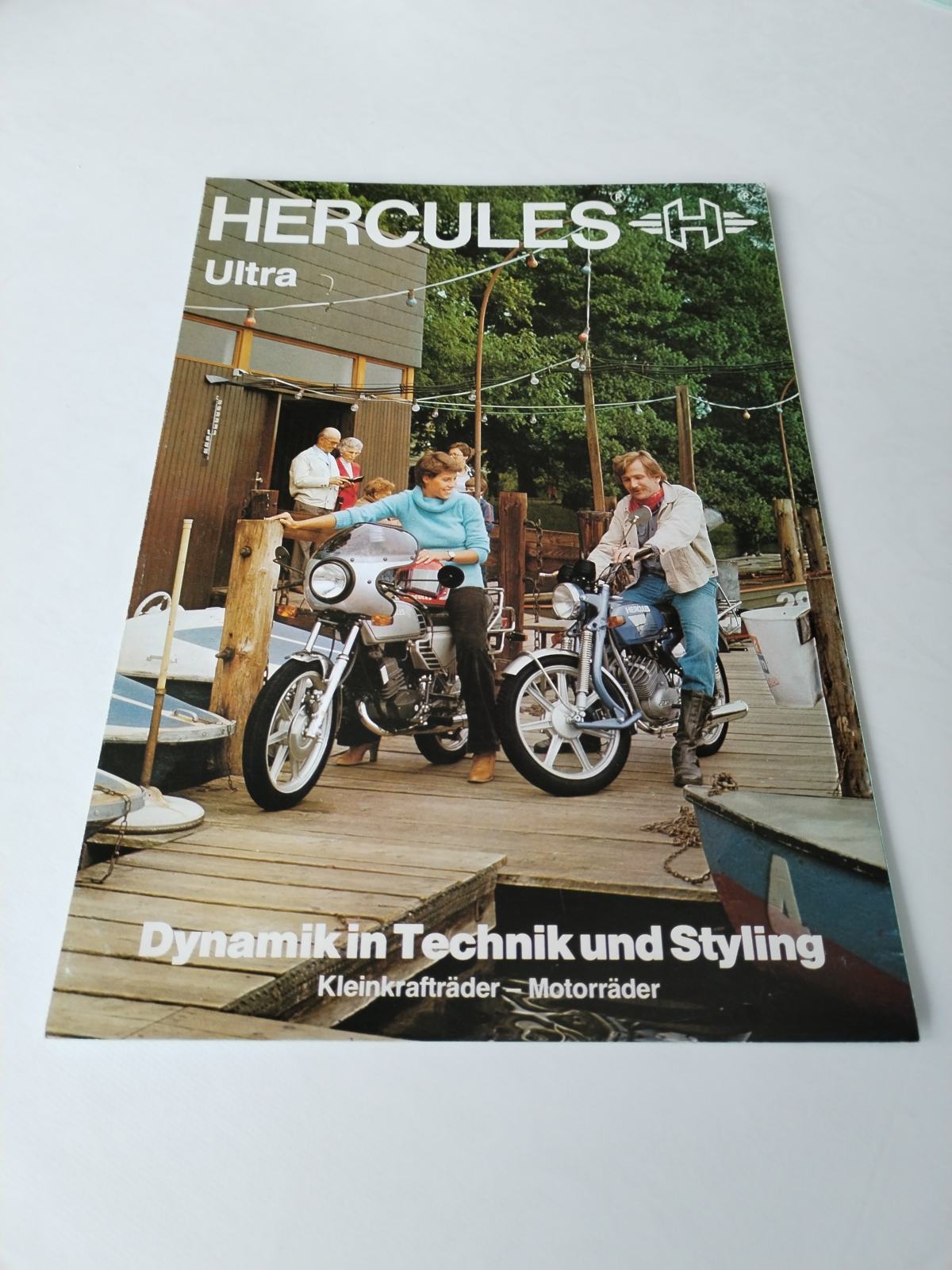 2 x ORIGINALNI PROSPEKT PROGRAM HERCULES ULTRA iz 1980-ih god BROCHURA