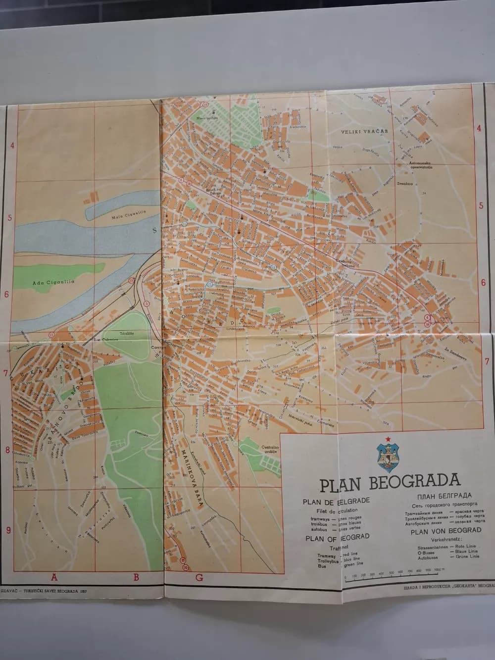 Plan Beograda - izrada i reprodukcija Geokarta Beograd