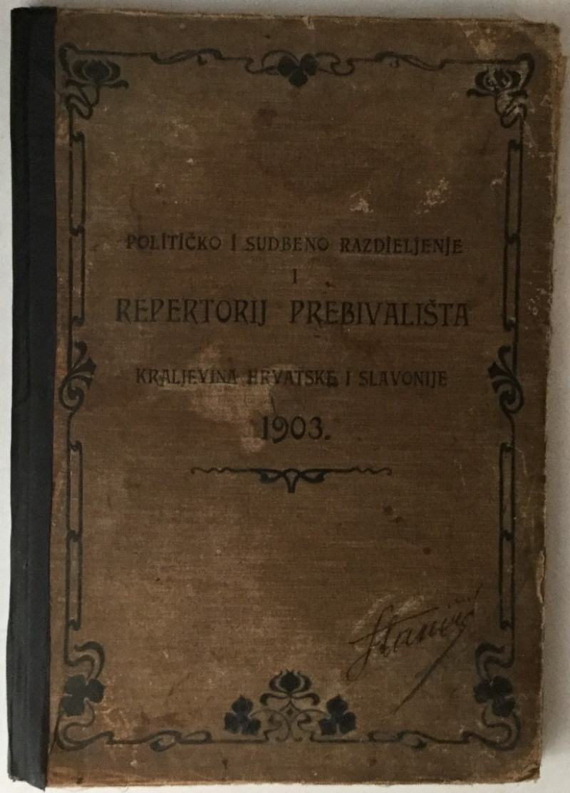 Političko i sudbeno razdjeljenje i repertorij prebivališta Kraljevina