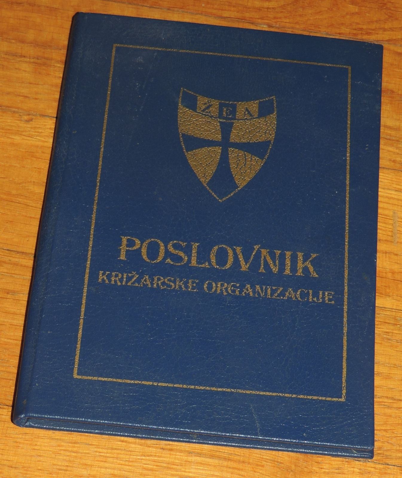 Poslovnik Križarske organizacije