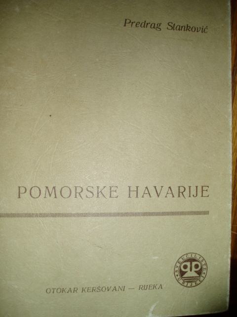 PREDRAG STANKOVIĆ POMORSKE HAVARIJE