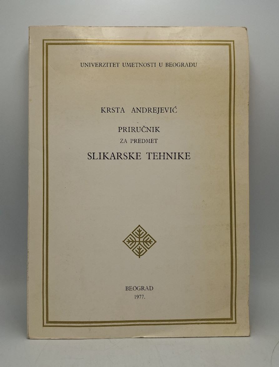 Priručnik za predmet slikarske tehnike