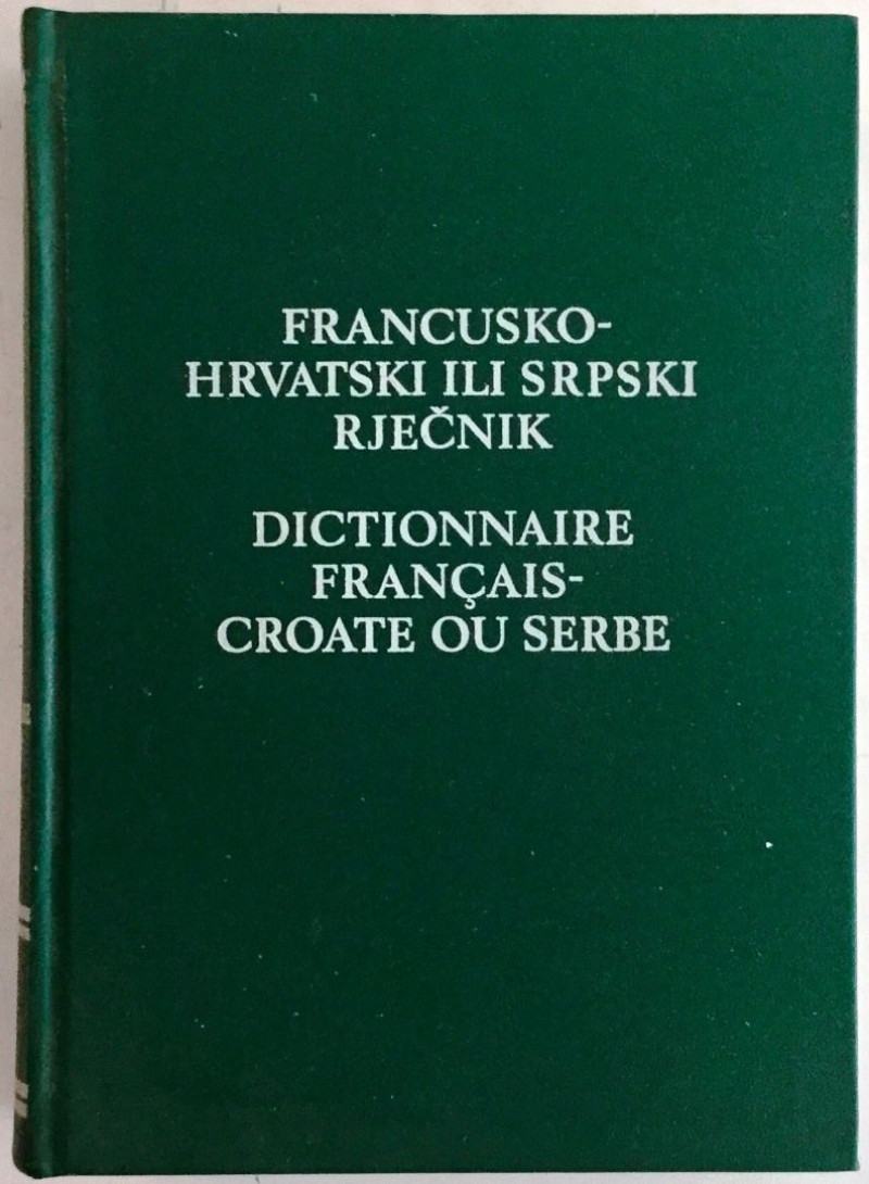 PUTANEC : FRANCUSKO HRVATSKI ILI SRPSKI RJEČNIK