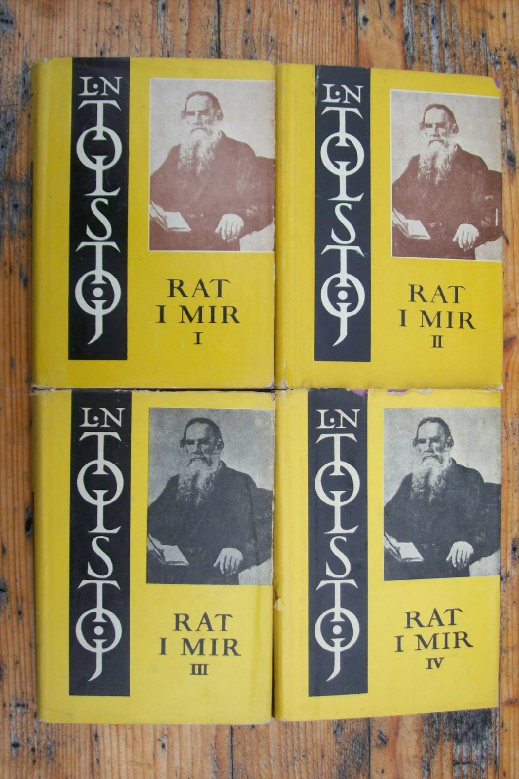 RAT I MIR 1-4 - Lav Nikolajevič Tolstoj