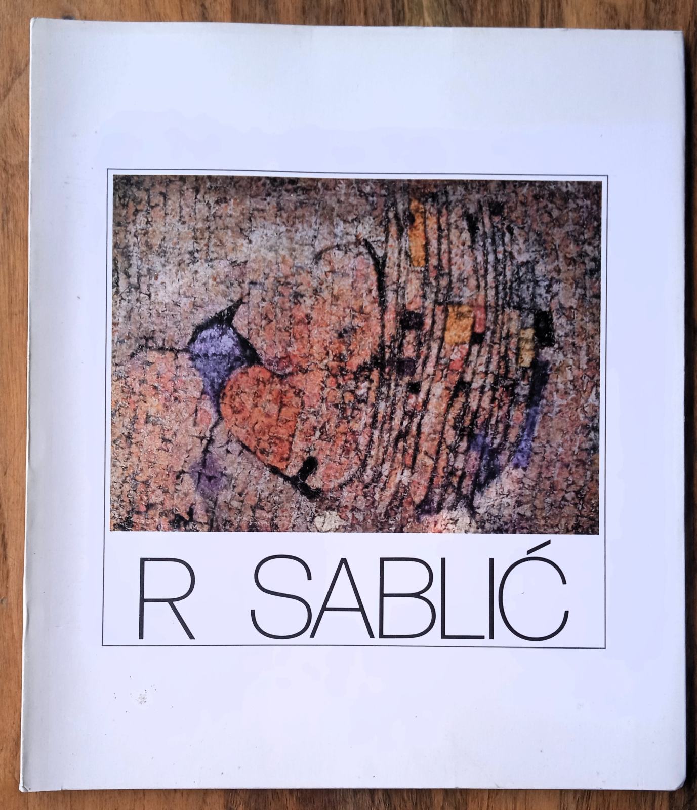 RUDOLF SABLIĆ Vlado Bužanović SLIKARSTVO Katalog izložbe 1981 (x6)