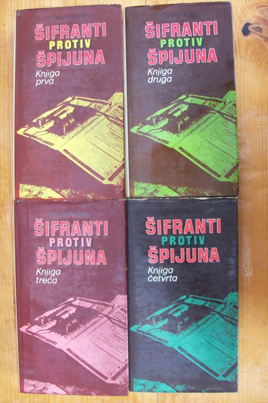ŠIFRANTI PROTIV ŠPIJUNA 1-4 - David Kahn