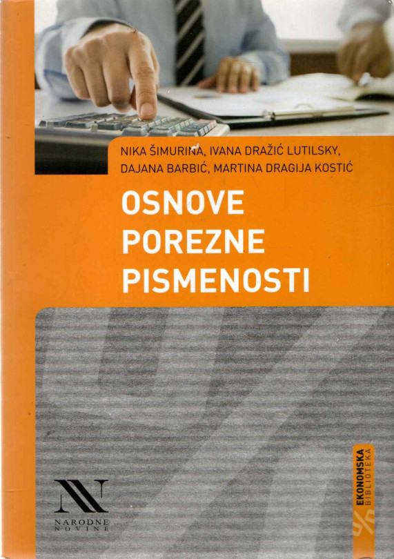 Šimurina Nika: OSNOVE POREZNE PISMENOSTI
