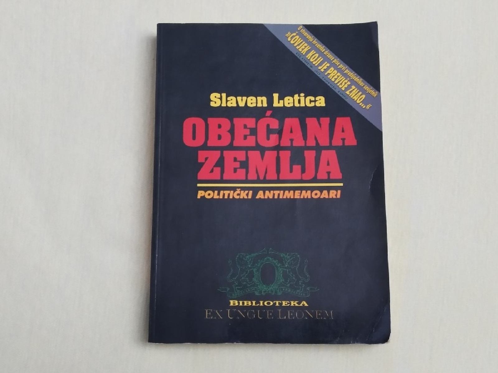 Slaven Letica: Obećana zemlja