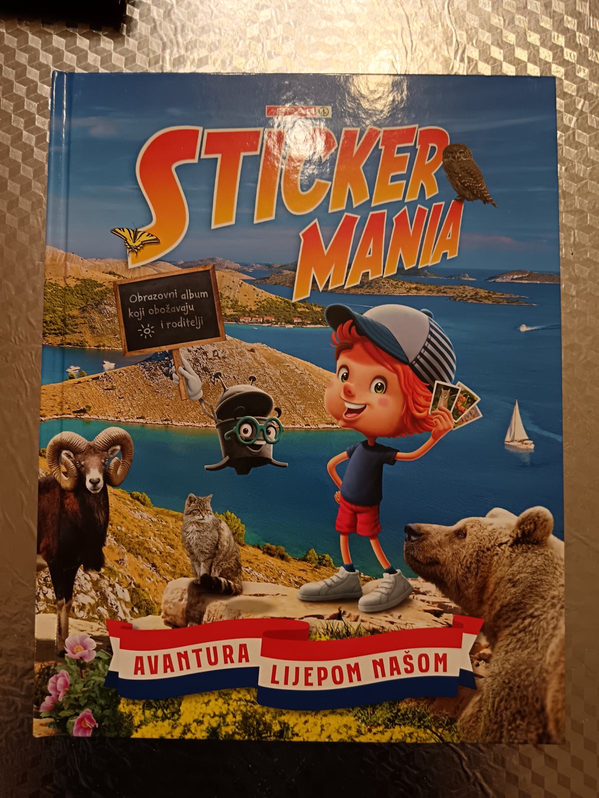 STICKERMAN HRVATSKA PLAVI