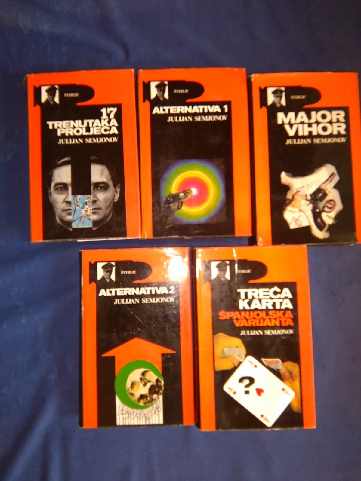 ŠTIRLIC, komplet 1 - 5 Julijan Semjonov, Globus Zagreb