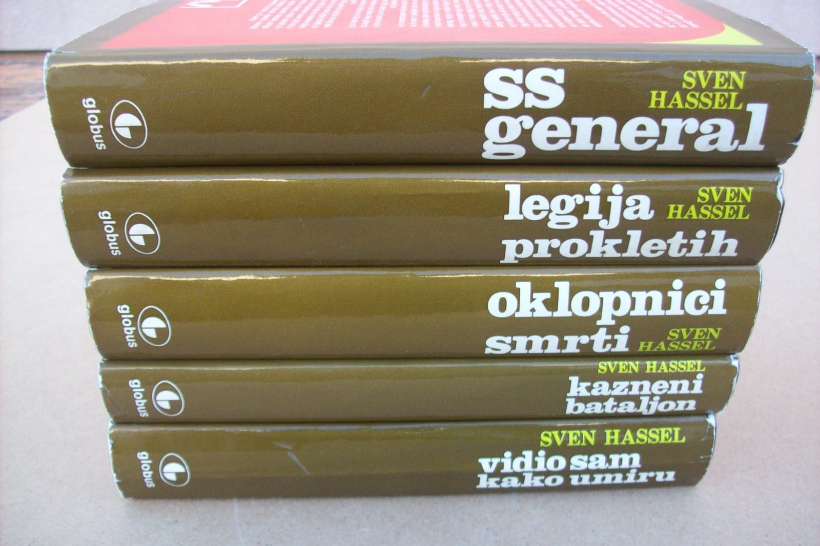 knjige - SVEN HASSEL - komplet 1 - 5