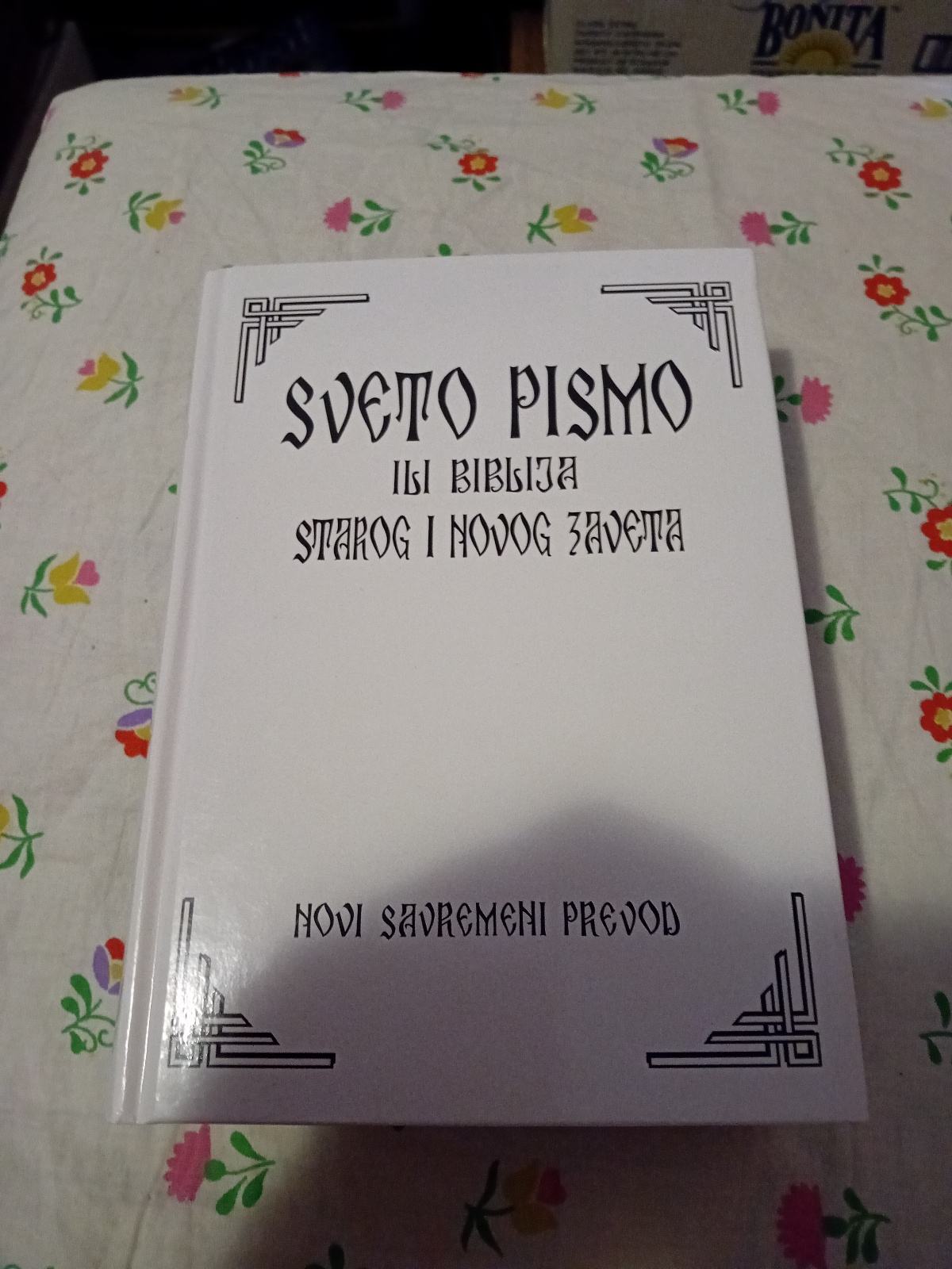 sveto pismo ili biblija starog i novog zavjeta