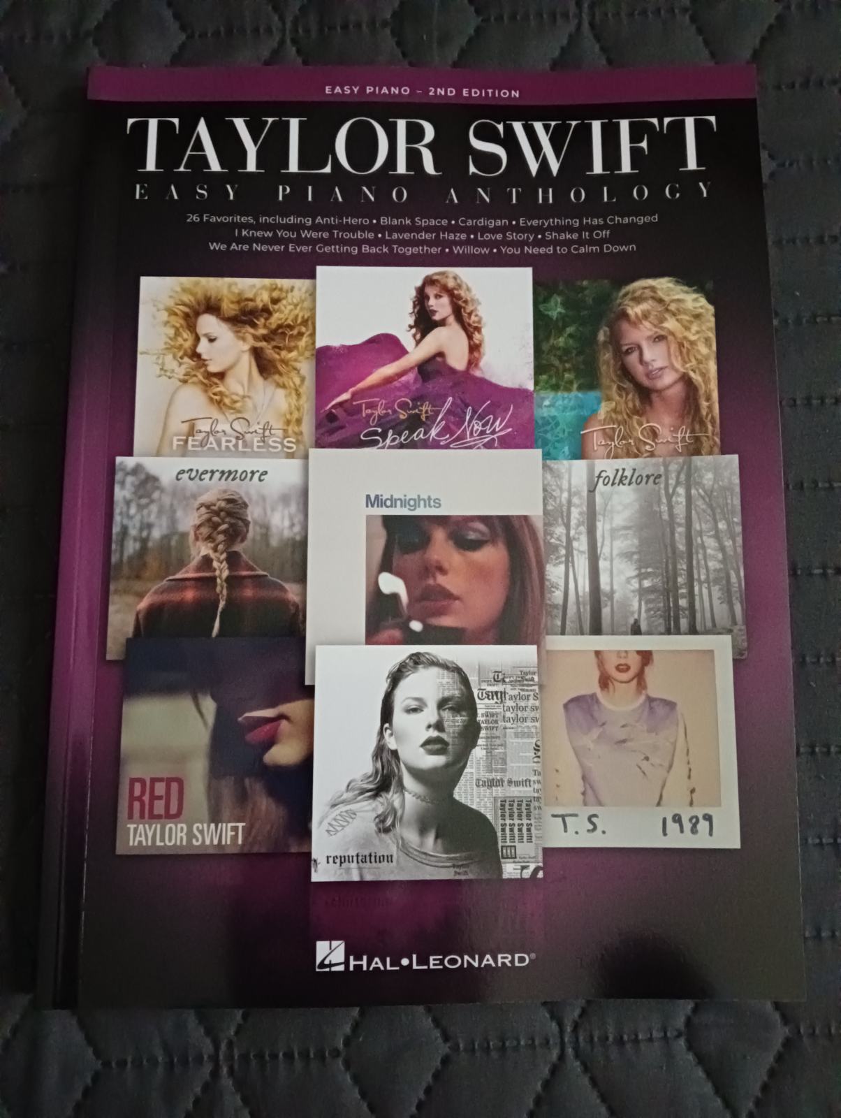 Taylor Swift:Easy piano anthology