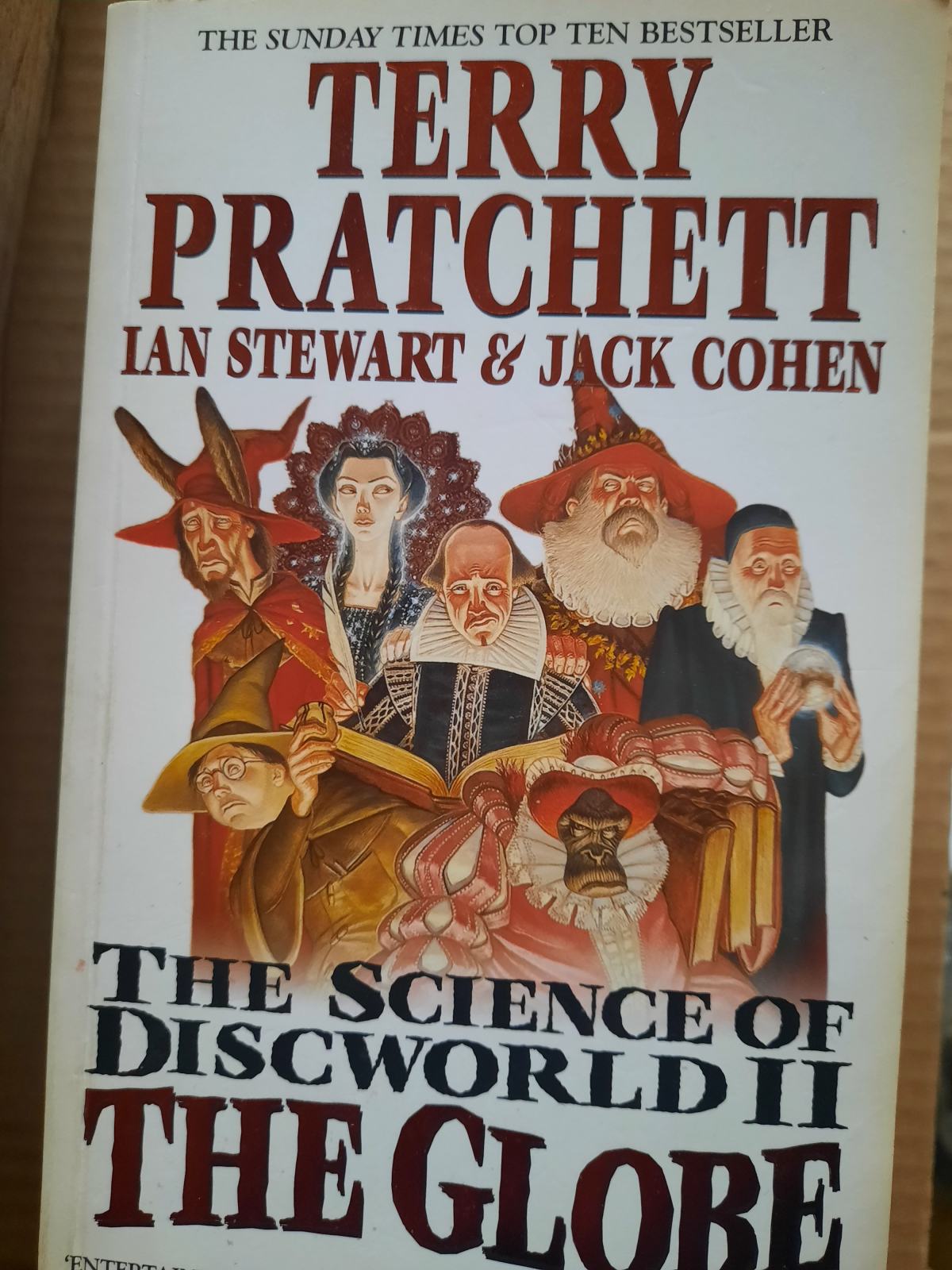 Terry Pratchett THE GLOBE