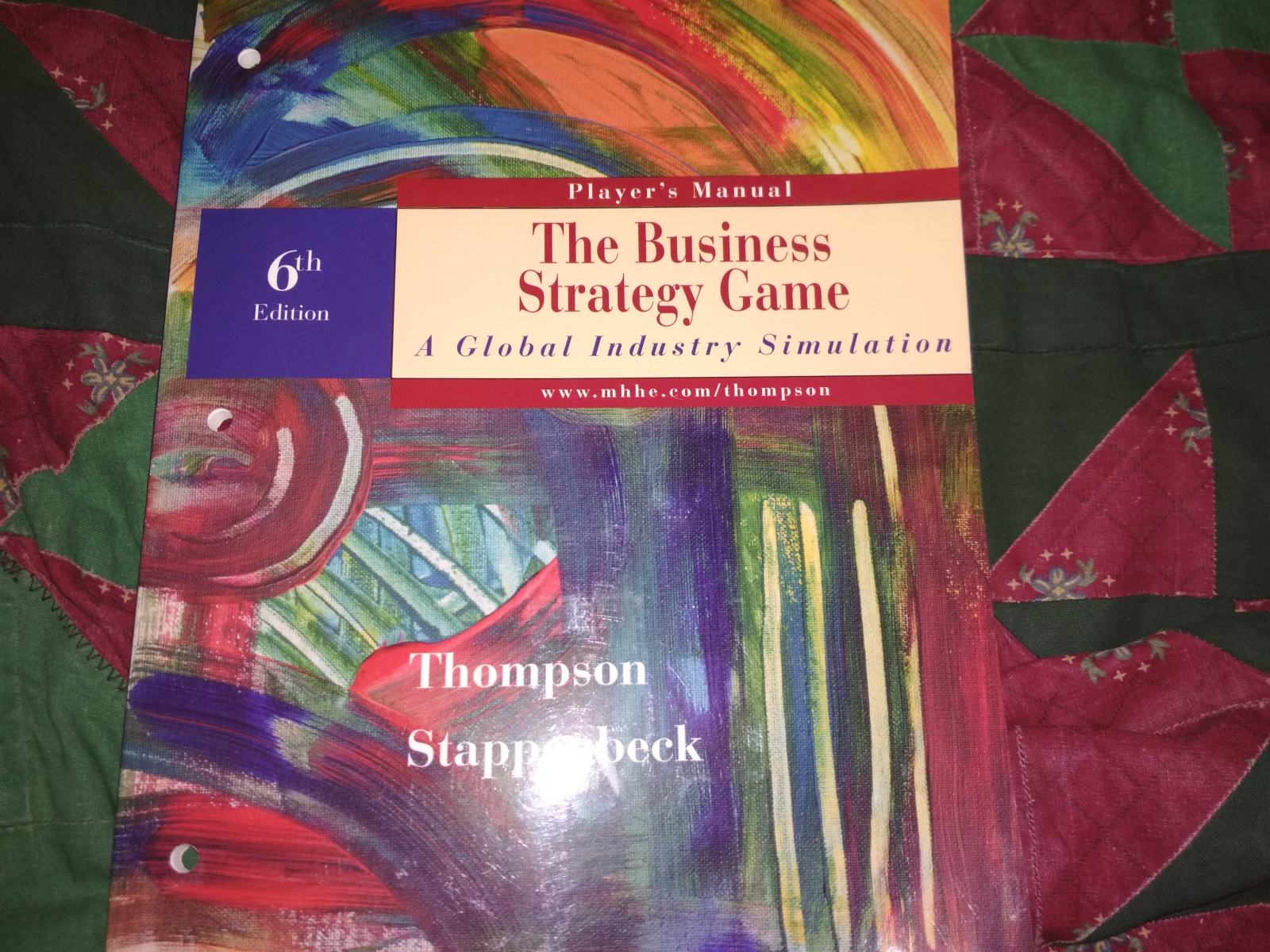 The Business Strategy Game: A Global Industry Simulation
