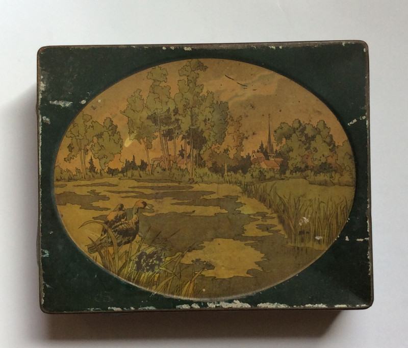 UNION ZAGREB, LIMENA KUTIJA ZA ČOKOLADE I BOMBONE, PRIJE 1940